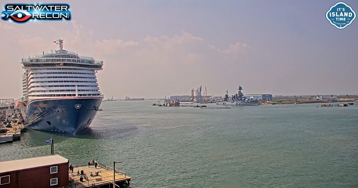 Galveston Harbor Webcam | Live Cruise Cam | Visit Galveston