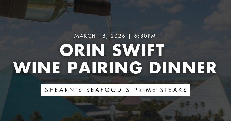 Orin Swift Wine Pairing Dinner at Shearn's | Visit Galveston